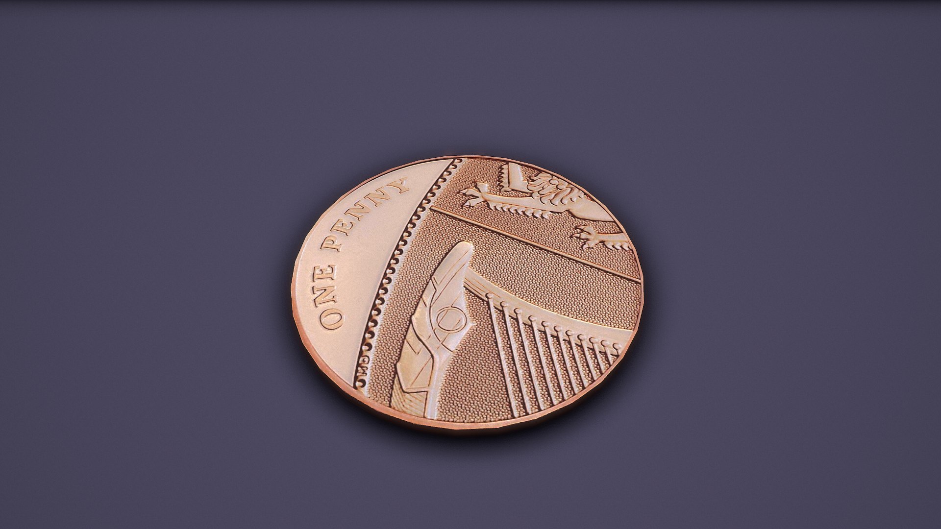 Uk Coin 3D Model - TurboSquid 1620866