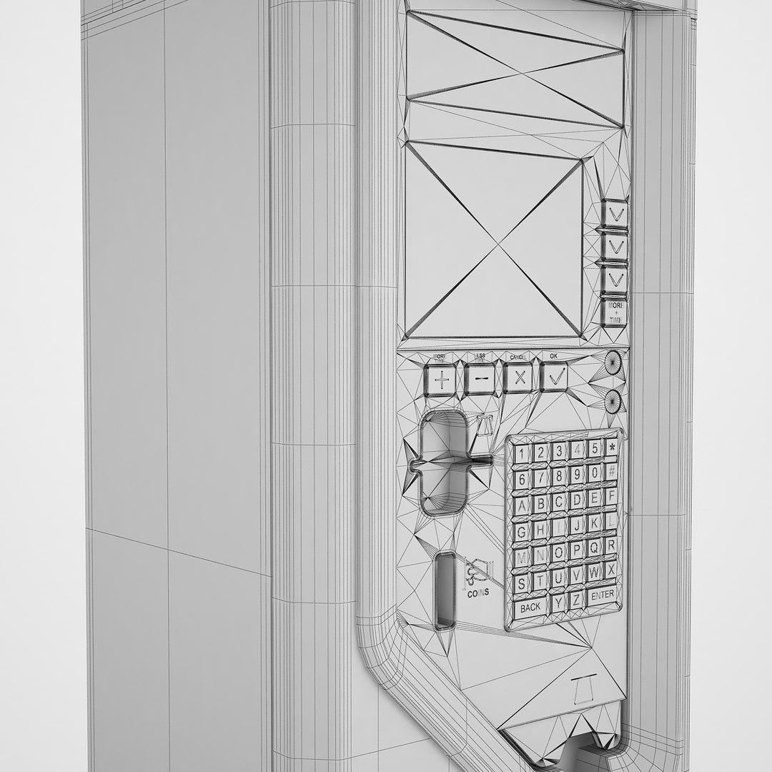 seattle parking meter obj