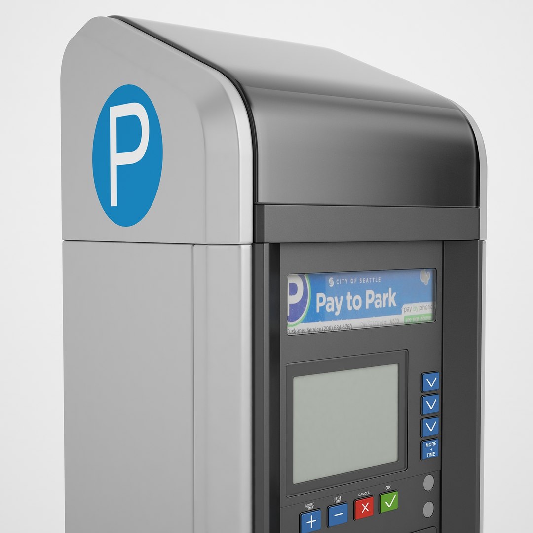 Seattle Parking Meter Obj