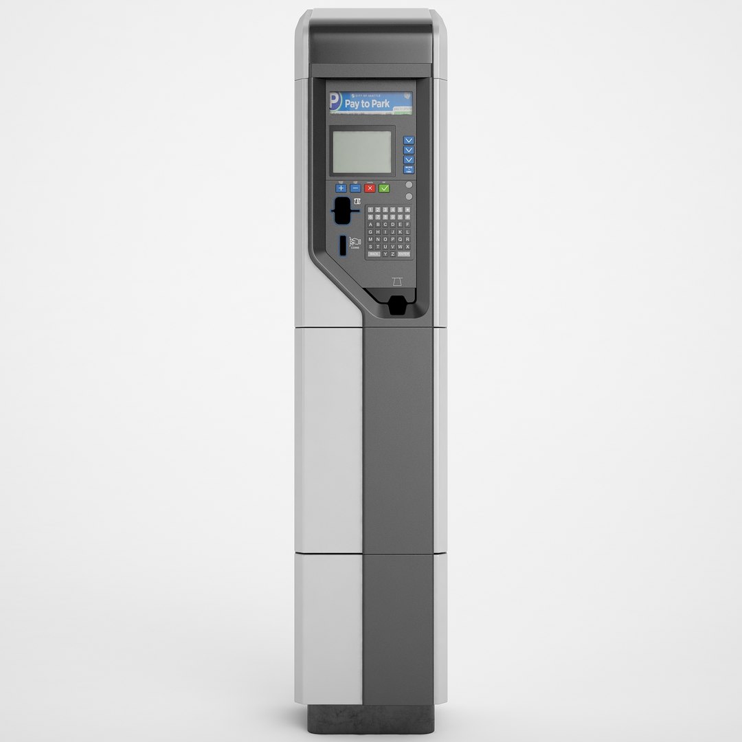 Seattle Parking Meter Obj