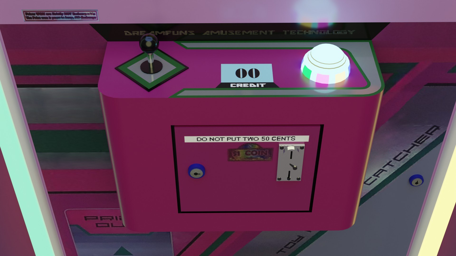 Toy Planet Claw Machine 3D Model - TurboSquid 2118522