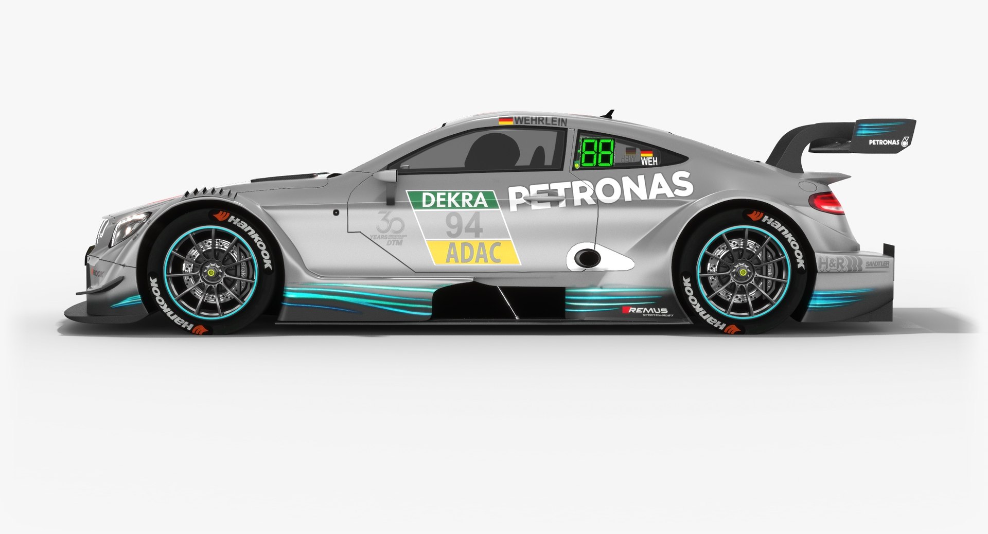 Mercedes-amg C63 Dtm Season Model - TurboSquid 1310069