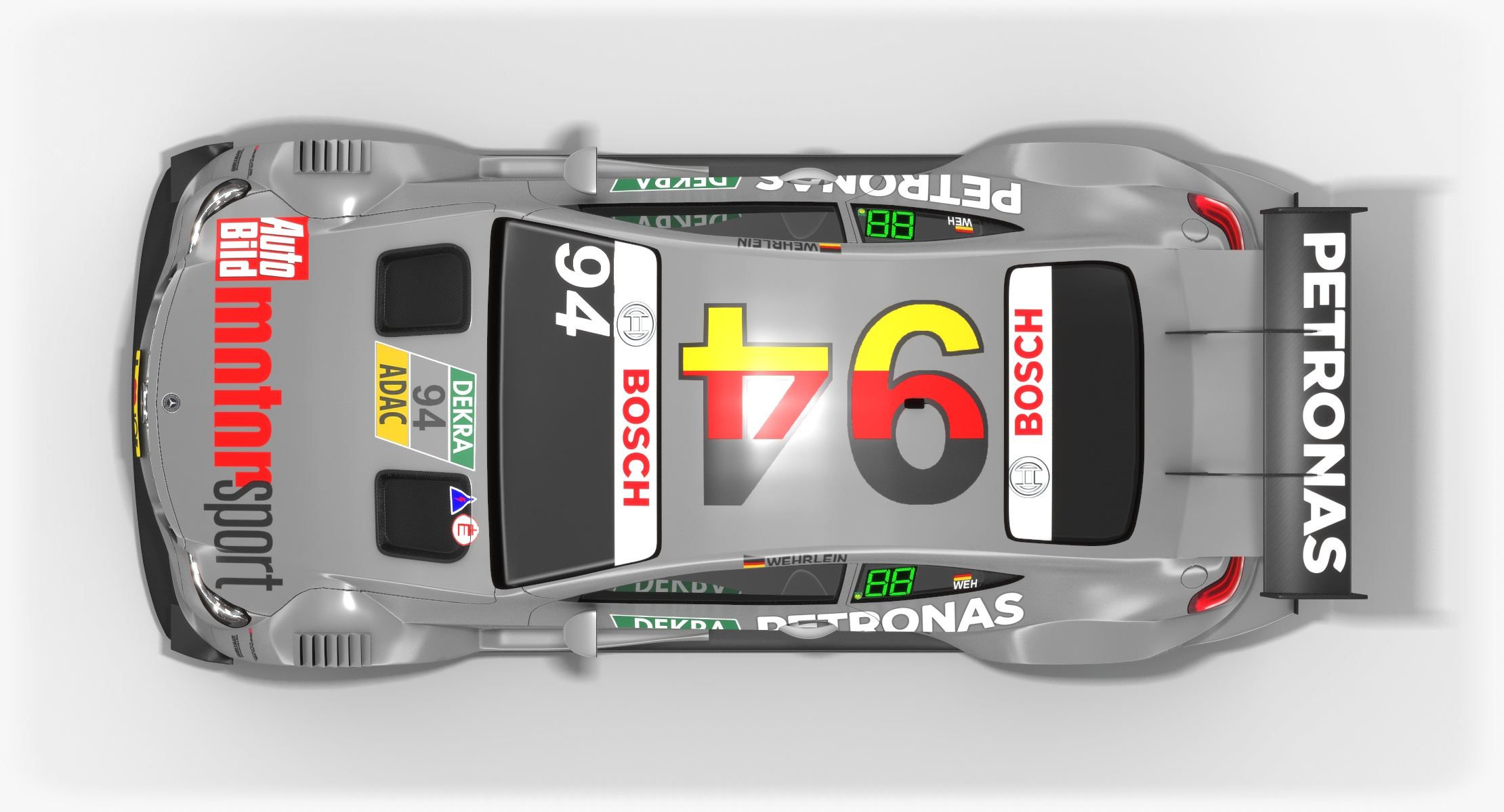 Mercedes-amg c63 dtm season model - TurboSquid 1310069
