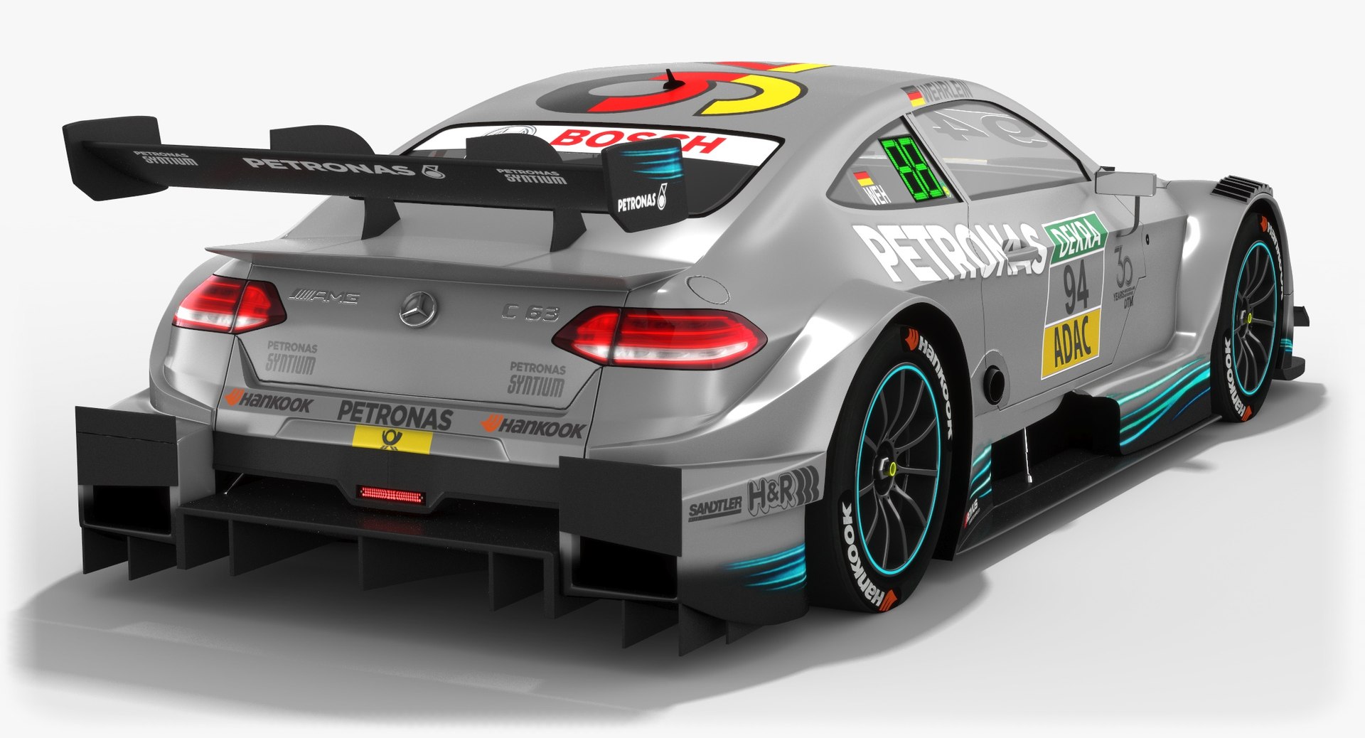 Mercedes-amg C63 Dtm Season Model - TurboSquid 1310069