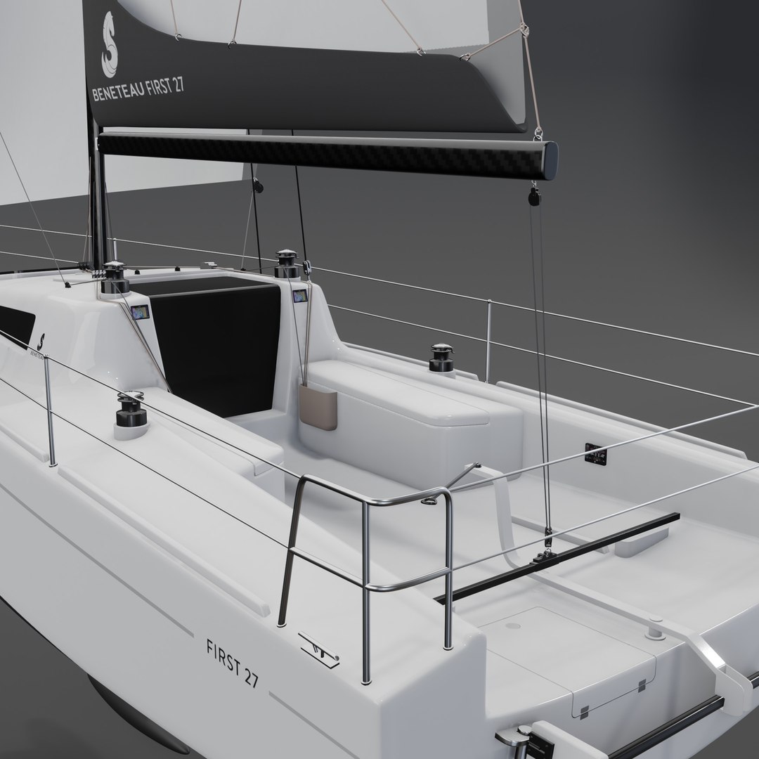 3D Beneteau First 27 Luxury 3D Yacht Model - TurboSquid 2153701