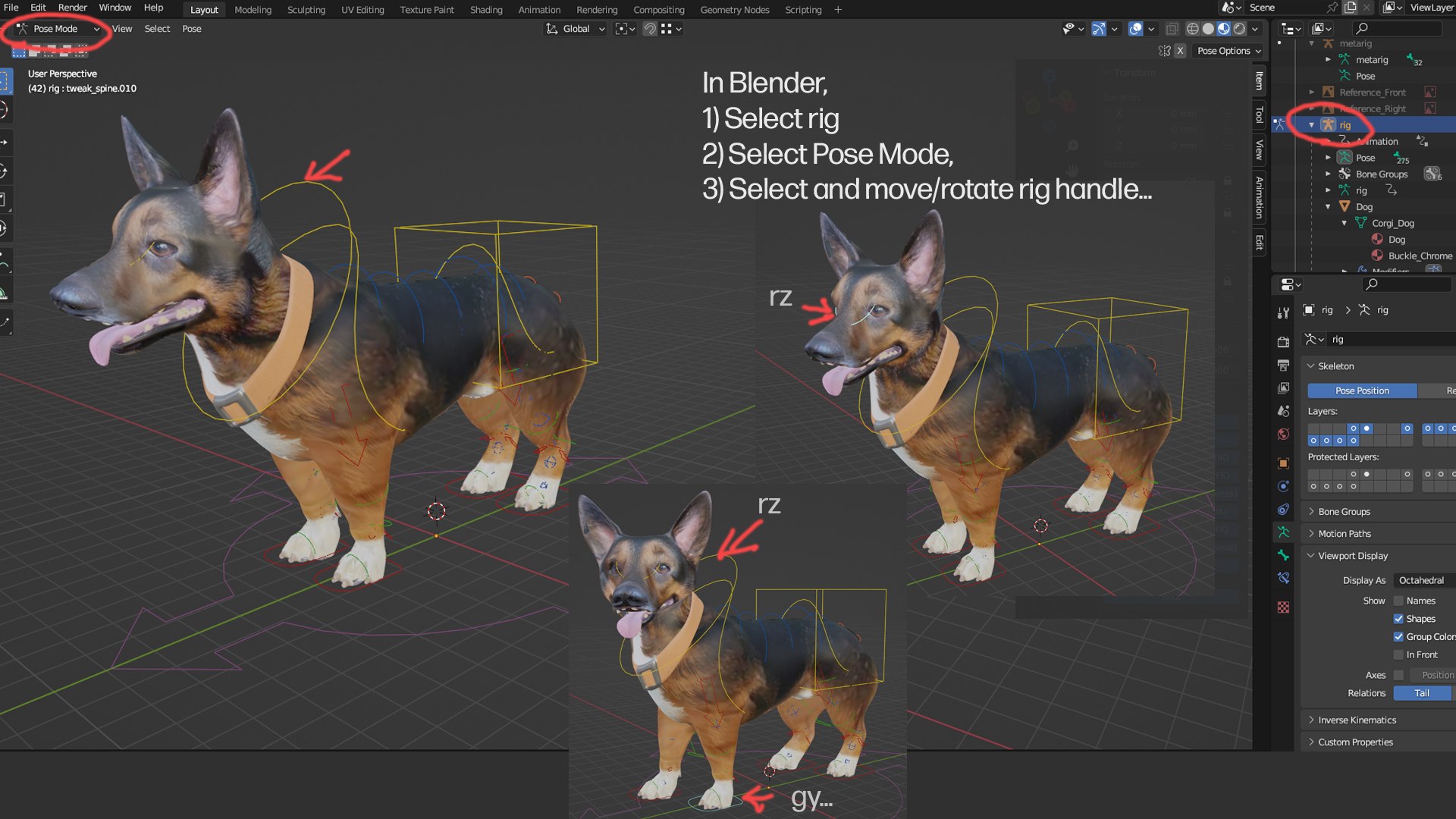 Corgi Dog 3D Print - Hanzo 3D Model - TurboSquid 2214130