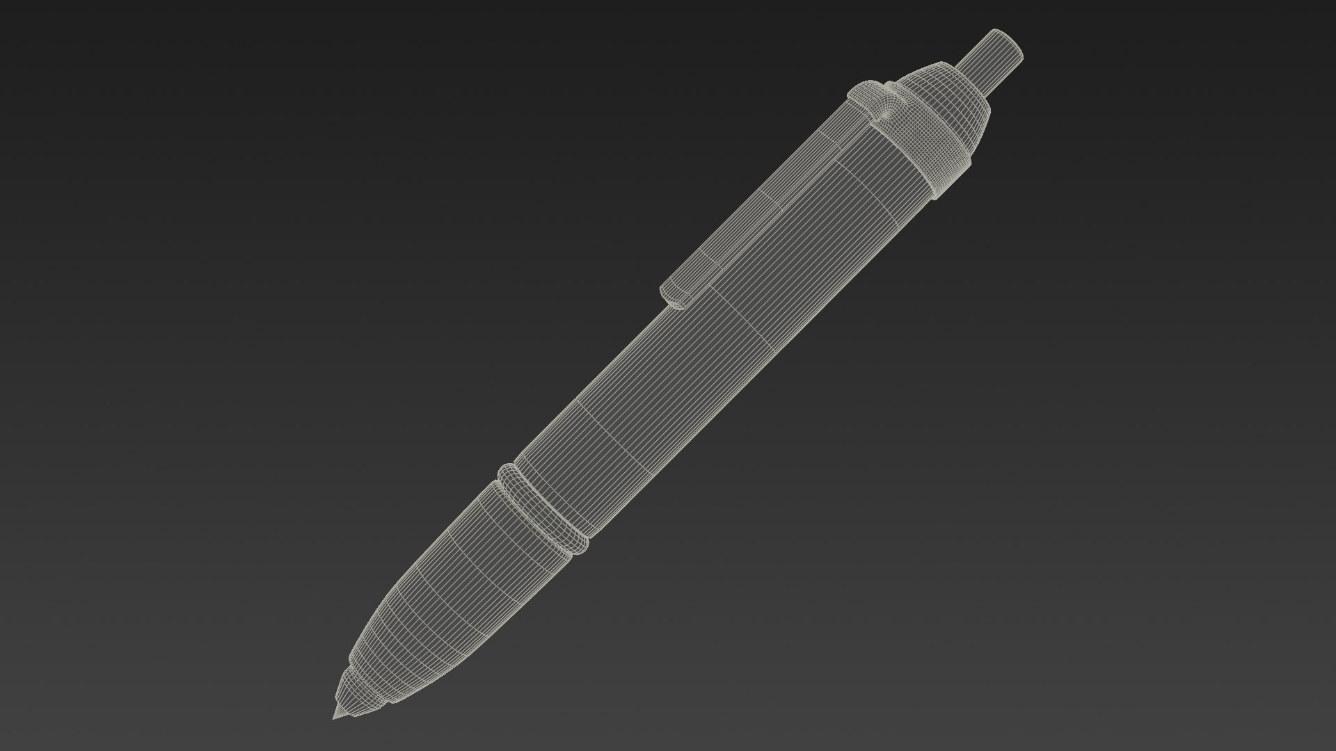 Low-poly Style Cartoon Pen Model - TurboSquid 2376892