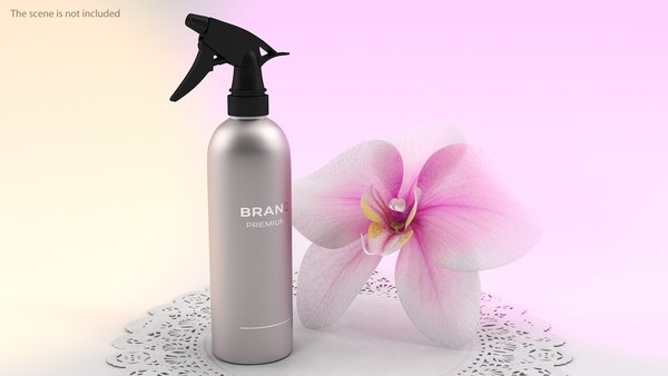 3D black trigger sprayer bottle - TurboSquid 1477063