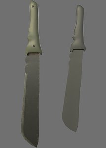 Free 3D Machete Models - Available For Download On TurboSquid