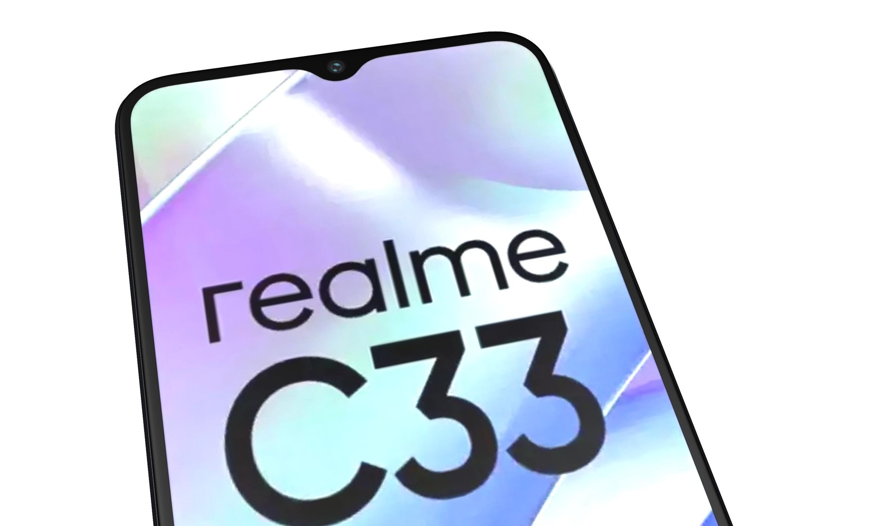 3D model Realme C33 2023 Black - TurboSquid 2046478