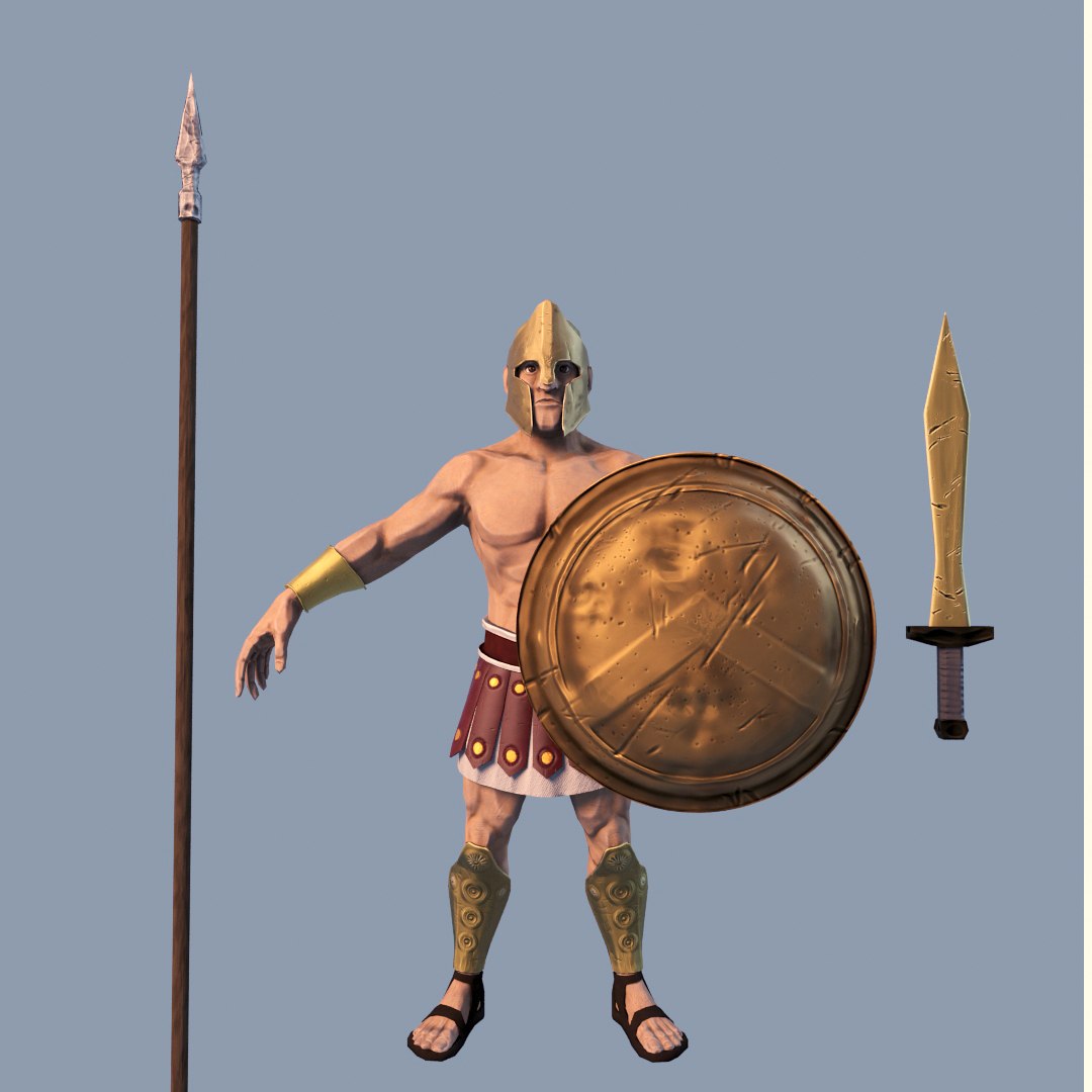 3D Spartan Games - TurboSquid 1295091