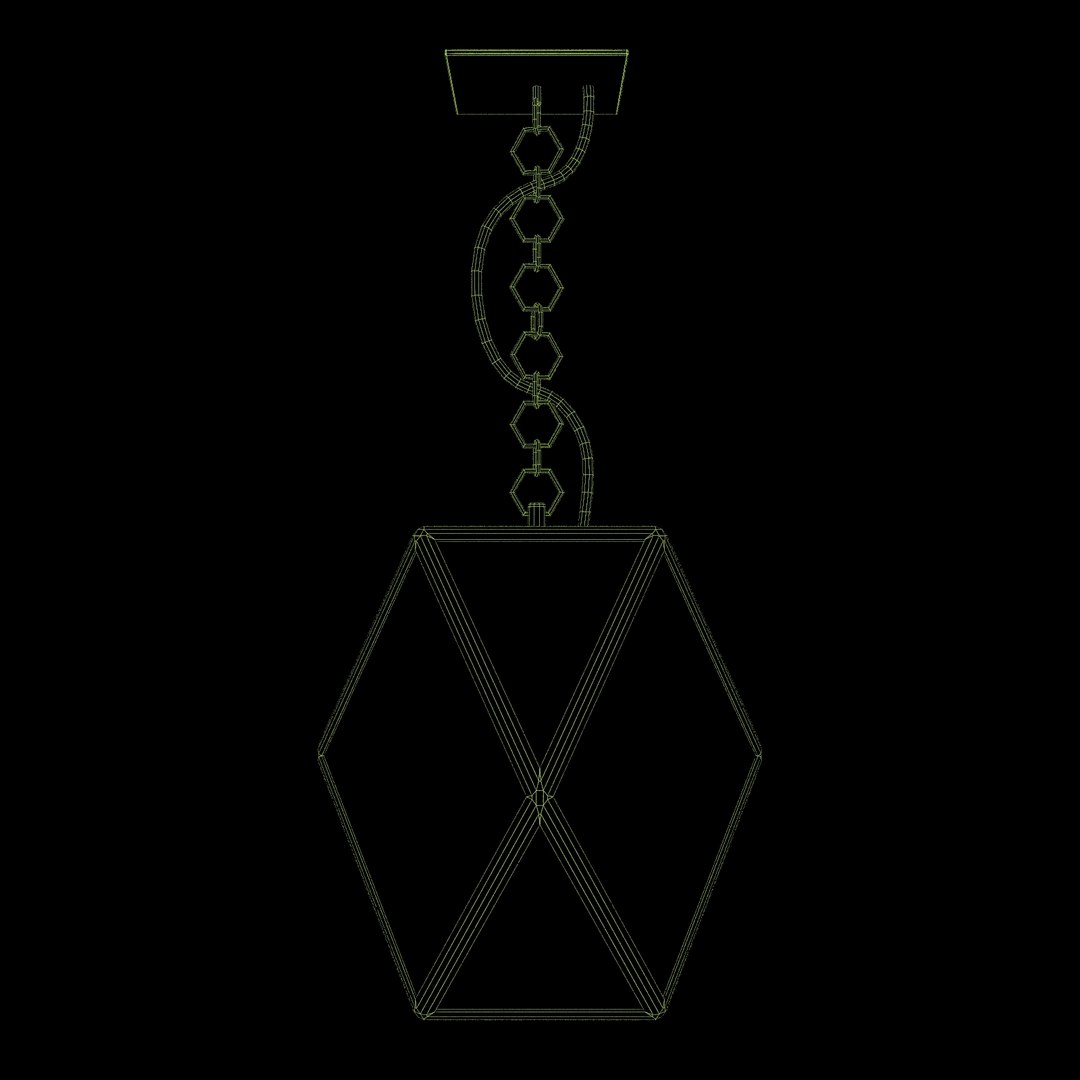 Free Pendant Light Muse 3d Model