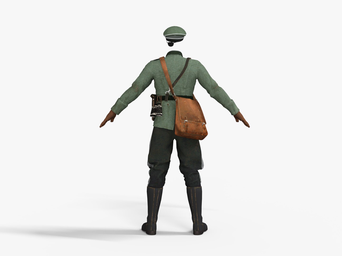 3D WW2 Axis Uniform German Low-poly 3D Model Model - TurboSquid 2346778