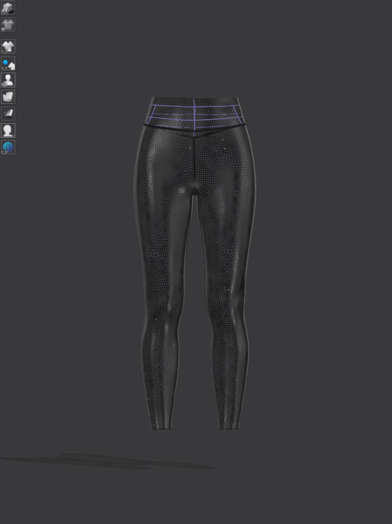 Leather Legging 3D Model - TurboSquid 2162964