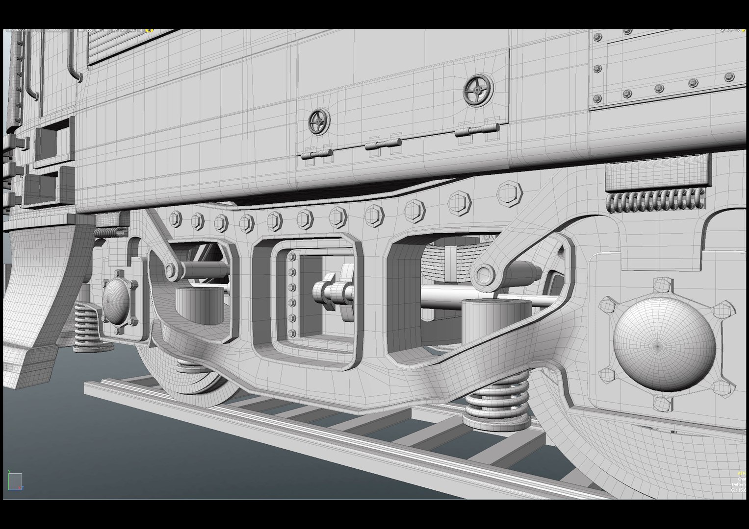 Train 3D model - TurboSquid 1515028