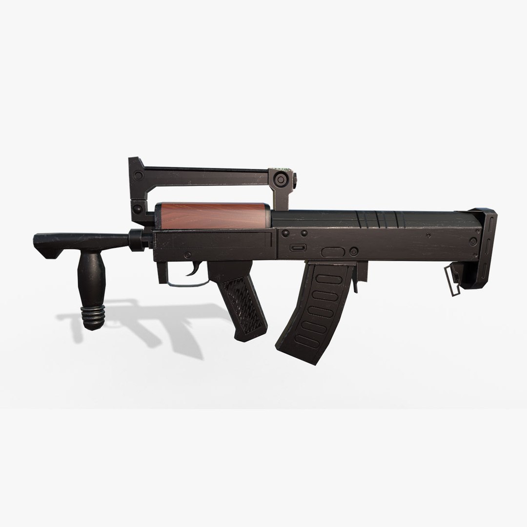 modelo 3d Groza Rifle - TurboSquid 2027731