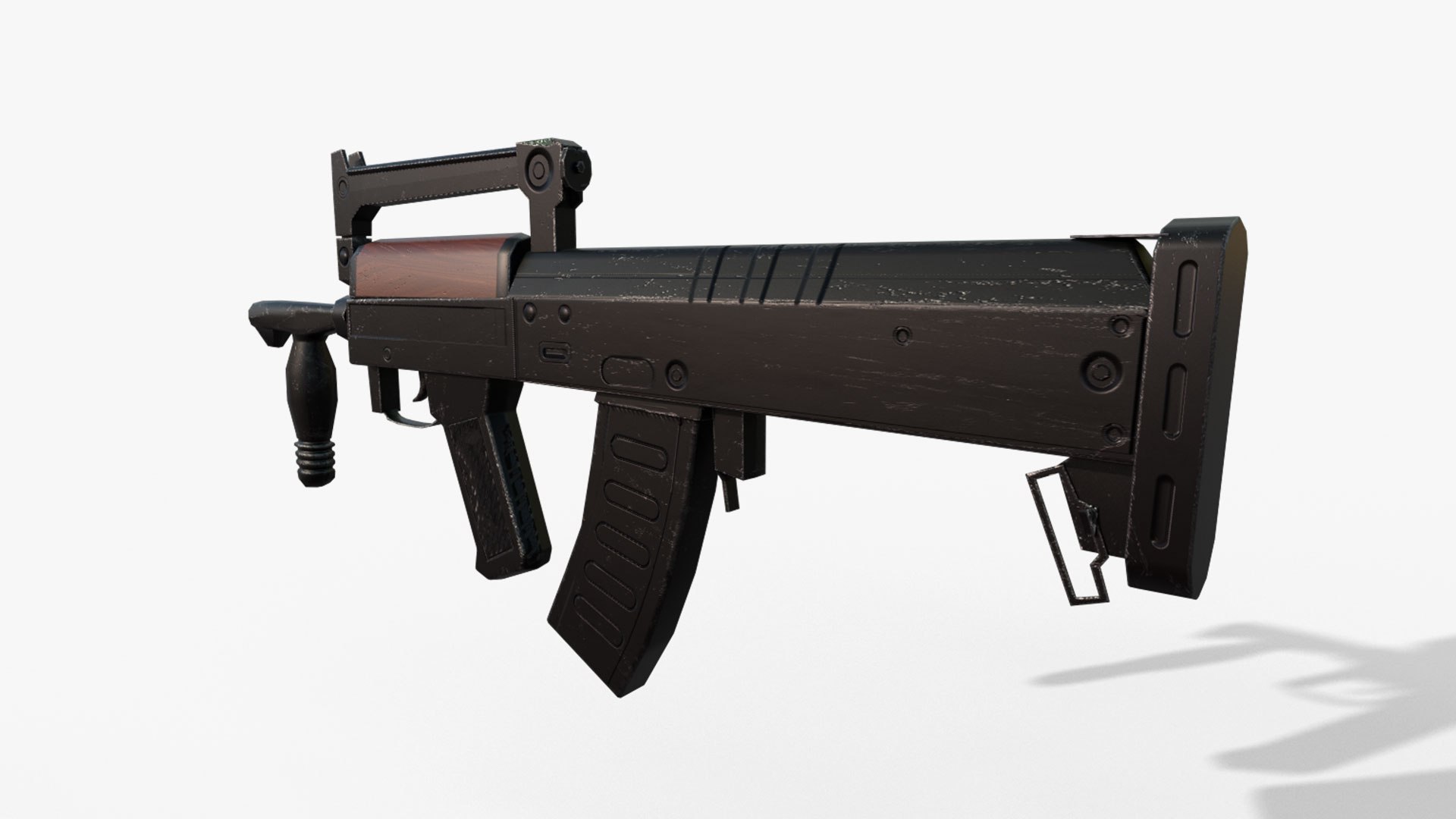 3D Groza Rifle - TurboSquid 2027731