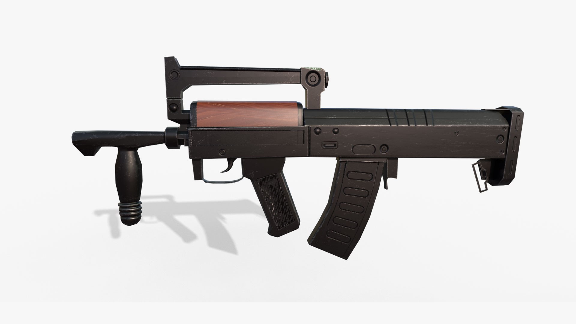 3D Groza Rifle - TurboSquid 2027731