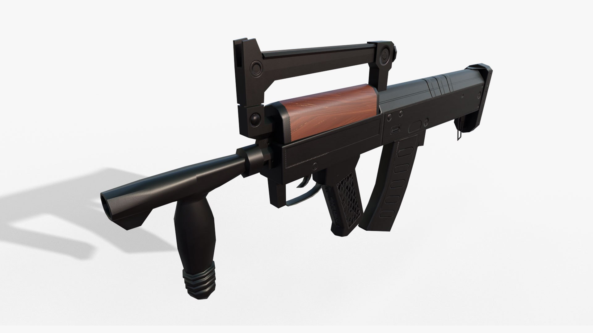 3D Groza Rifle - TurboSquid 2027731