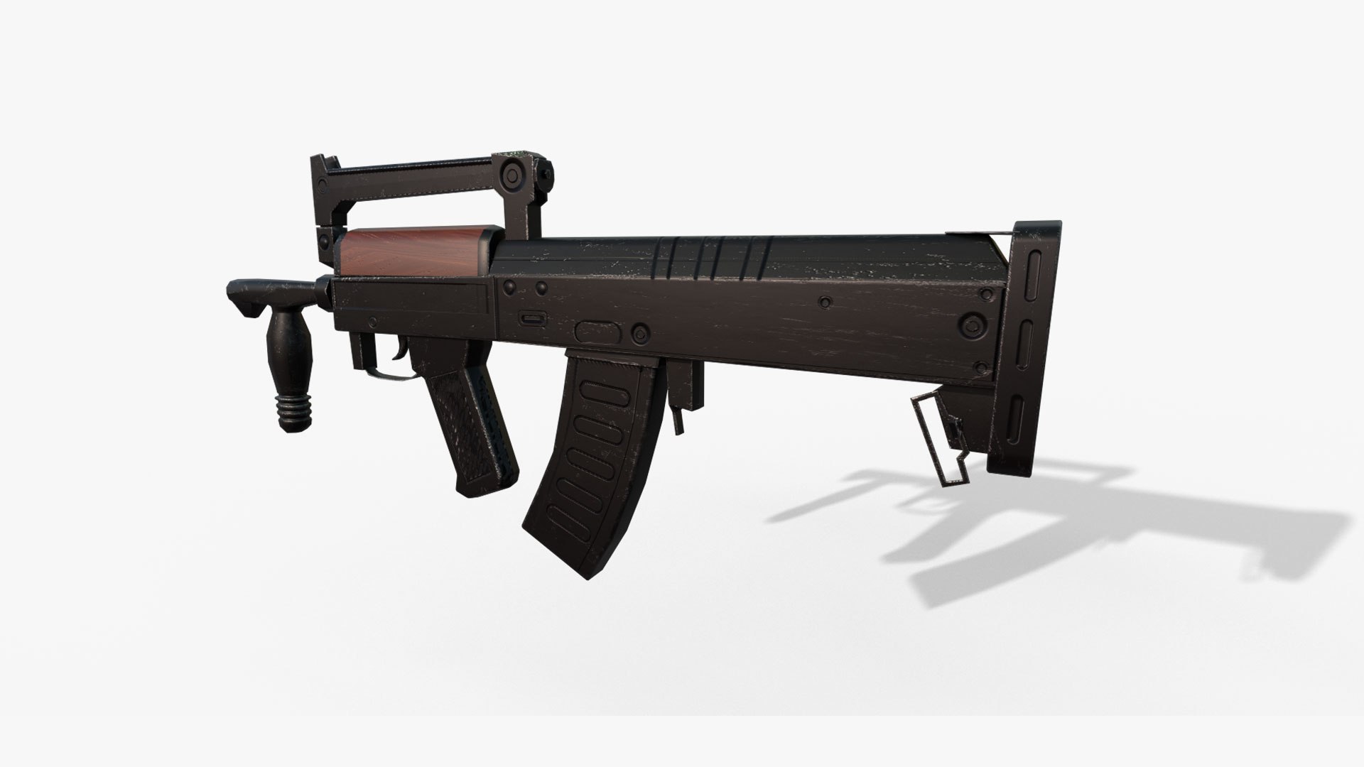 3D Groza Rifle - TurboSquid 2027731