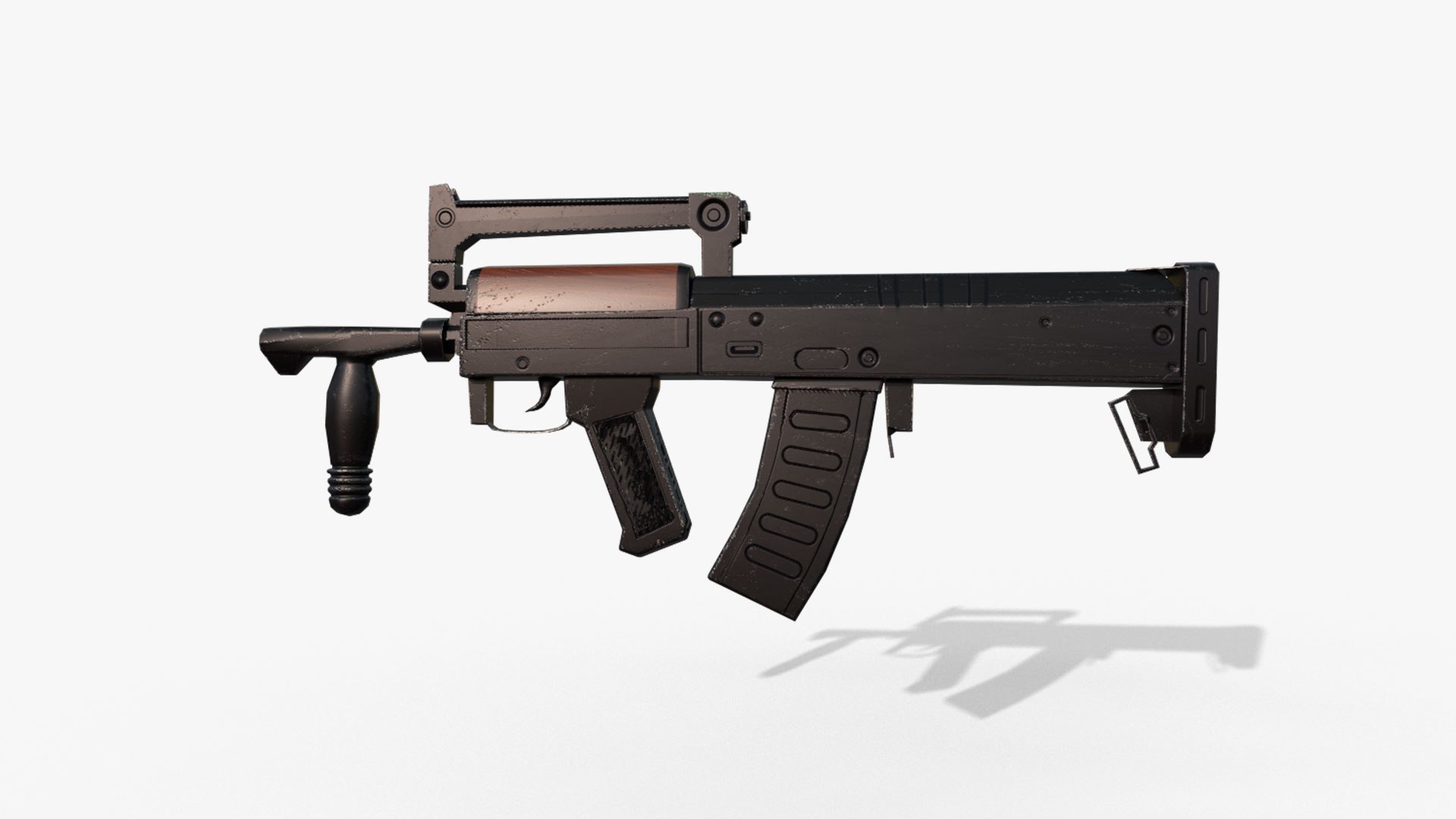 3D Groza Rifle - TurboSquid 2027731