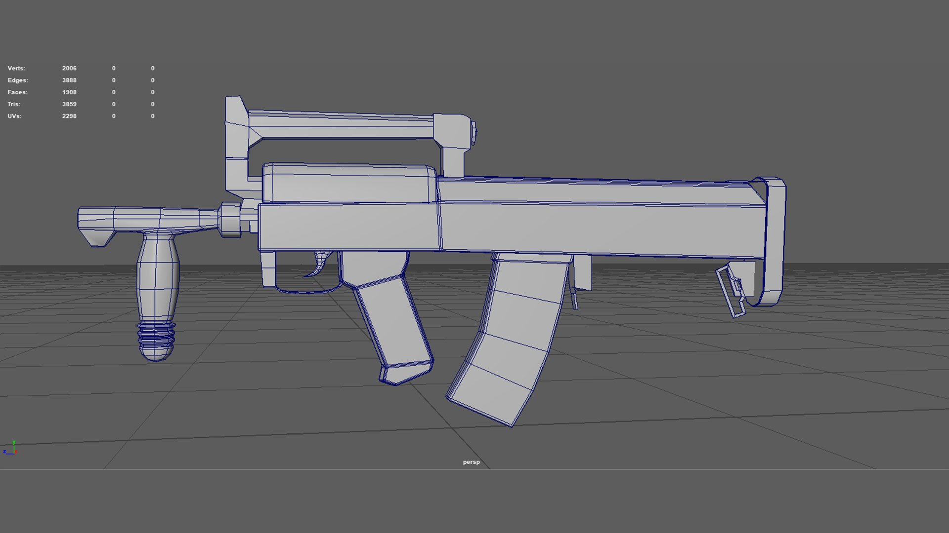 3D Groza Rifle - TurboSquid 2027731