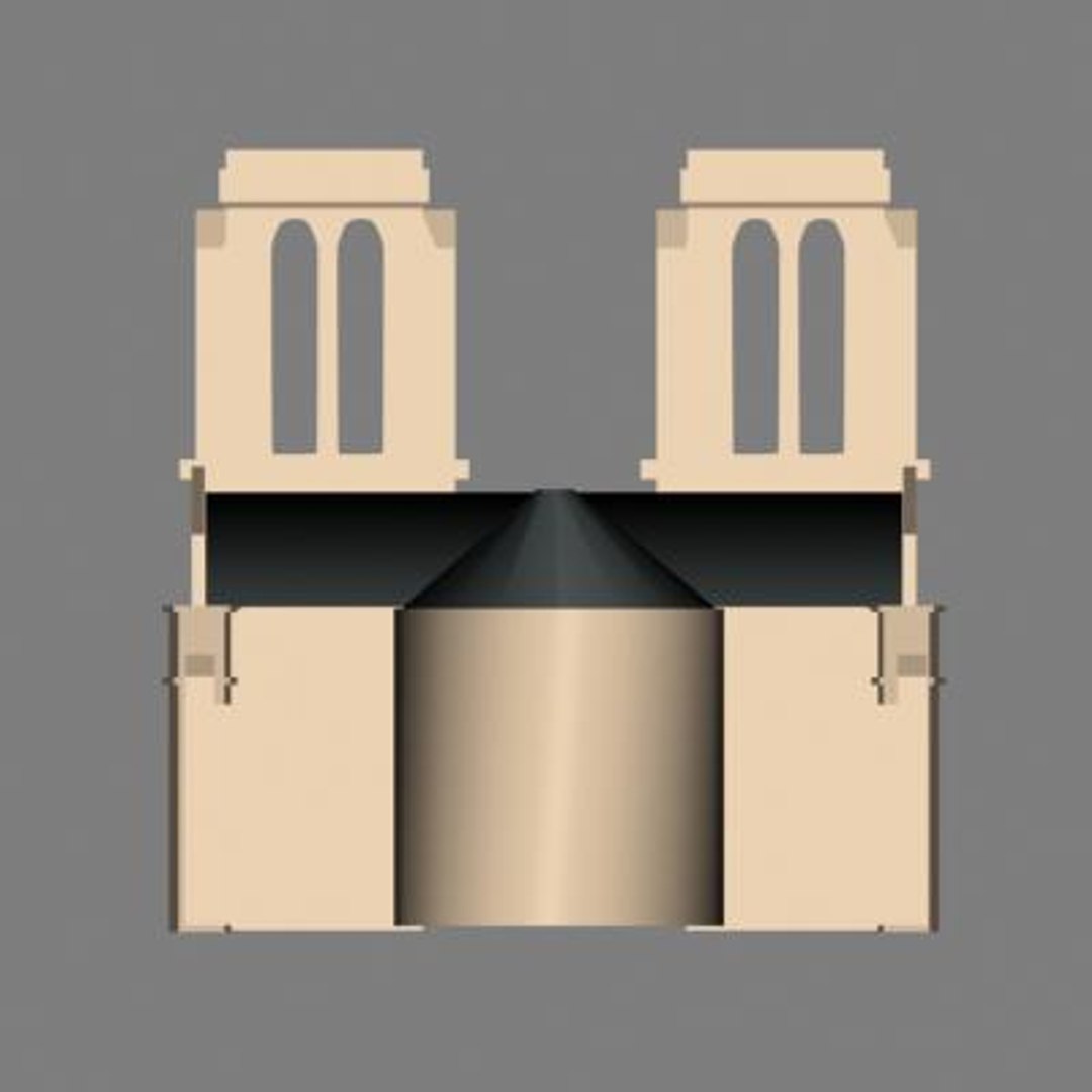 3d Dxf Religous Church Cathedral