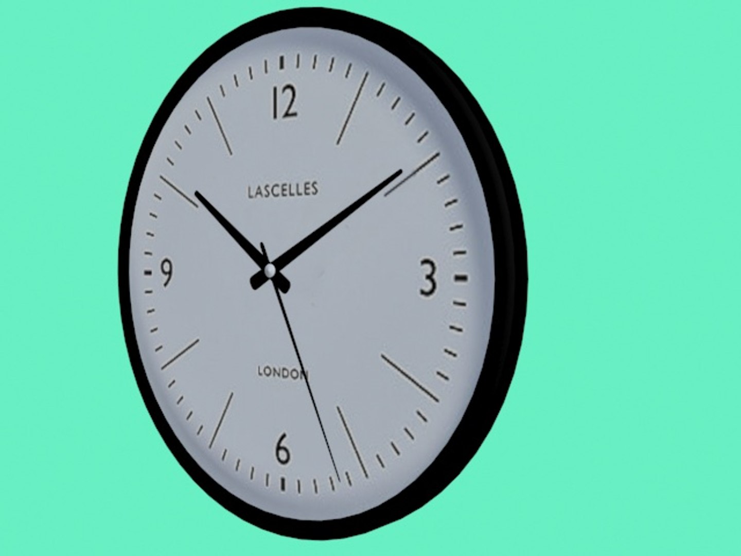 3D wall clock model - TurboSquid 1328762