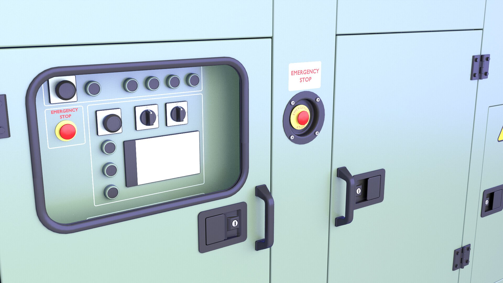 Industrial Electric Power Diesel Generator 14 3D Model - TurboSquid 1980029