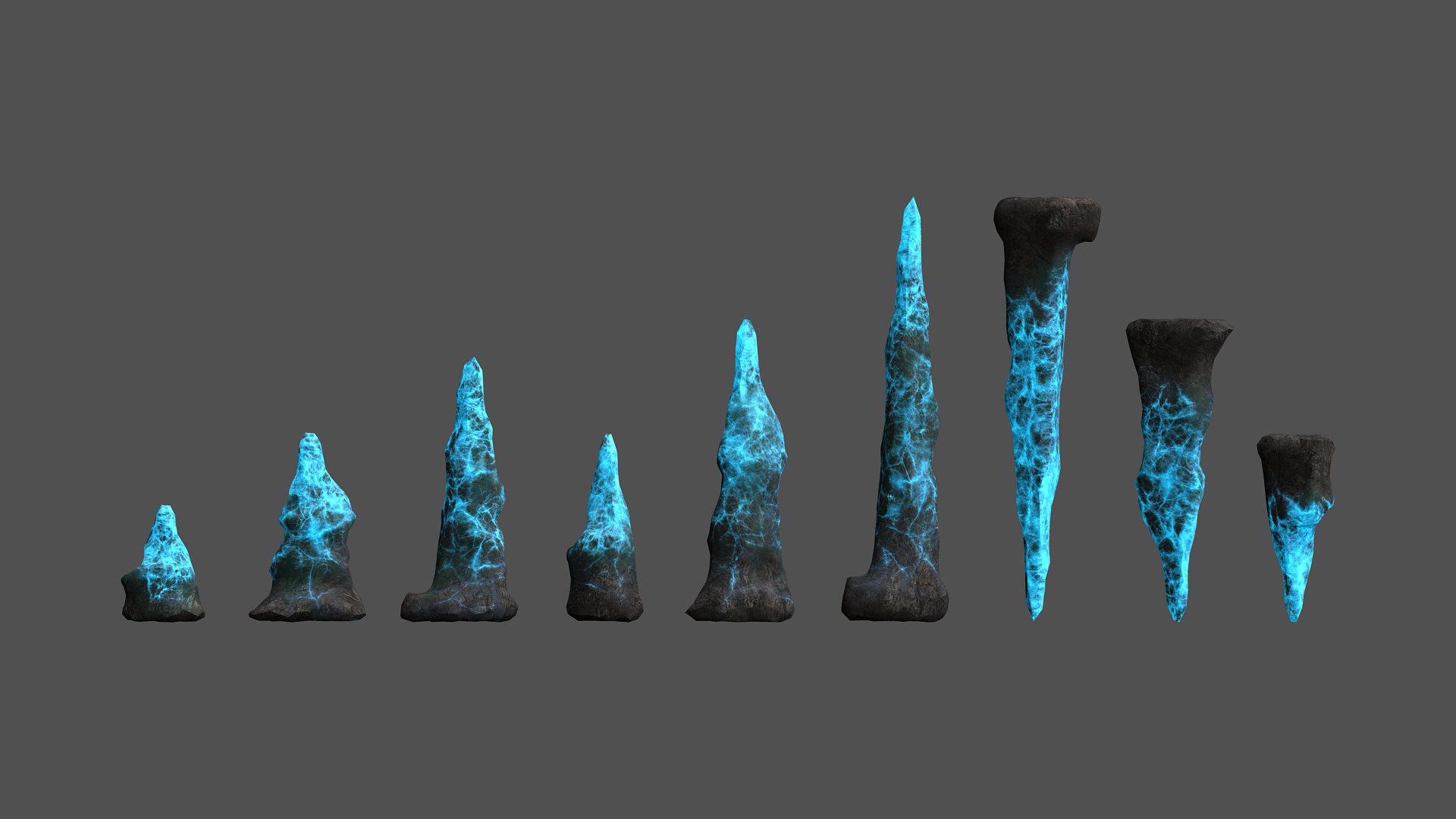 Set Stalagmites - 3D - TurboSquid 1594552