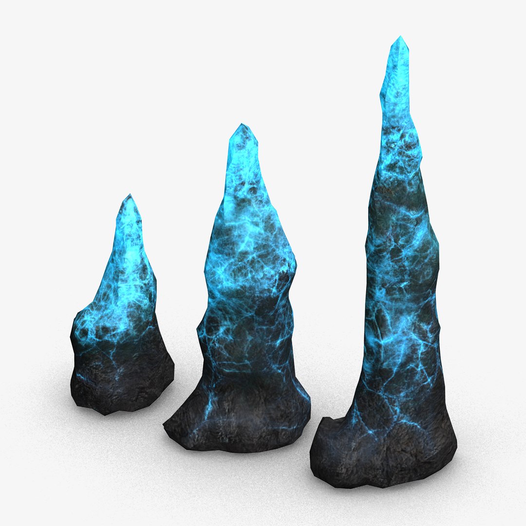 Set Stalagmites - 3D - TurboSquid 1594552
