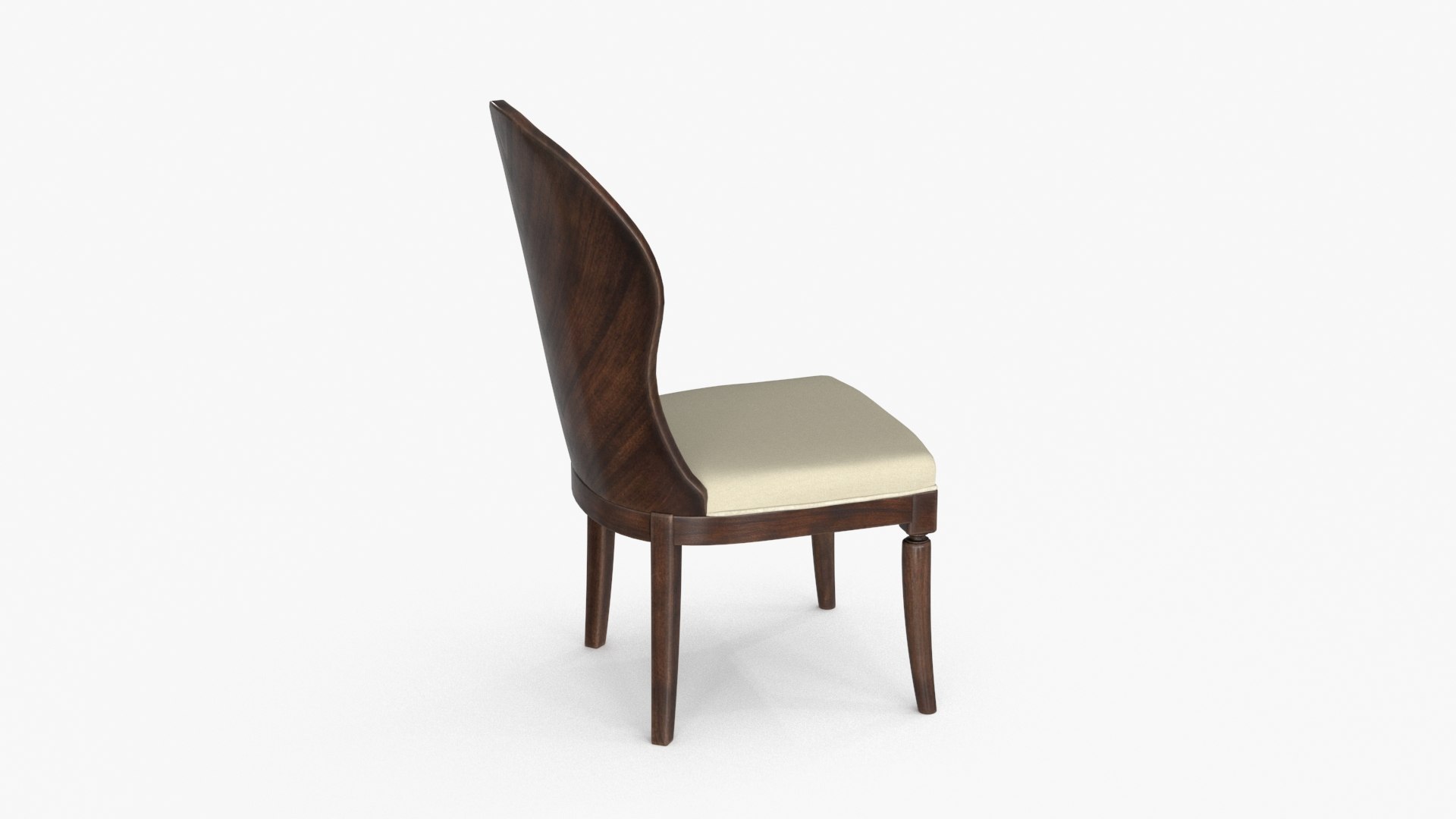 3D Side Chair Model - TurboSquid 2203205