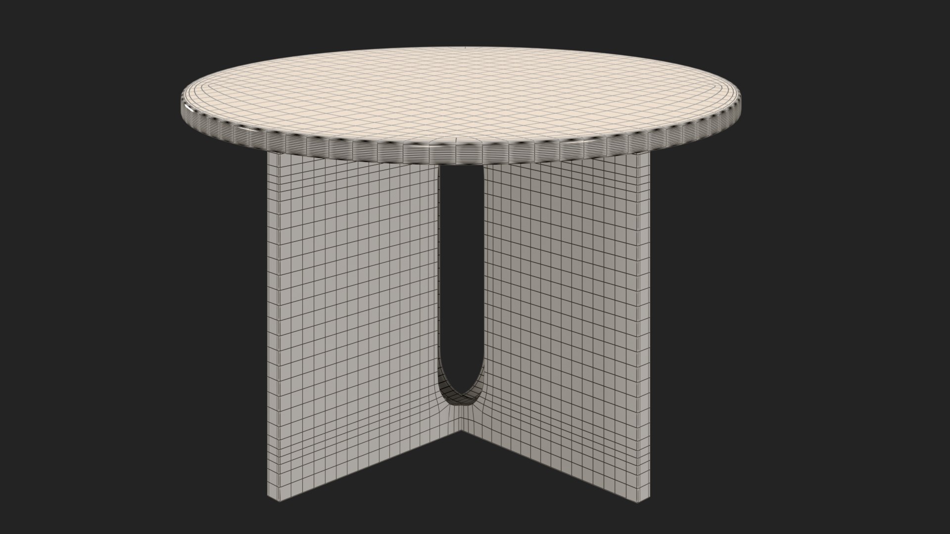 3D Model Androgyne Dining Model Table - TurboSquid 2034475