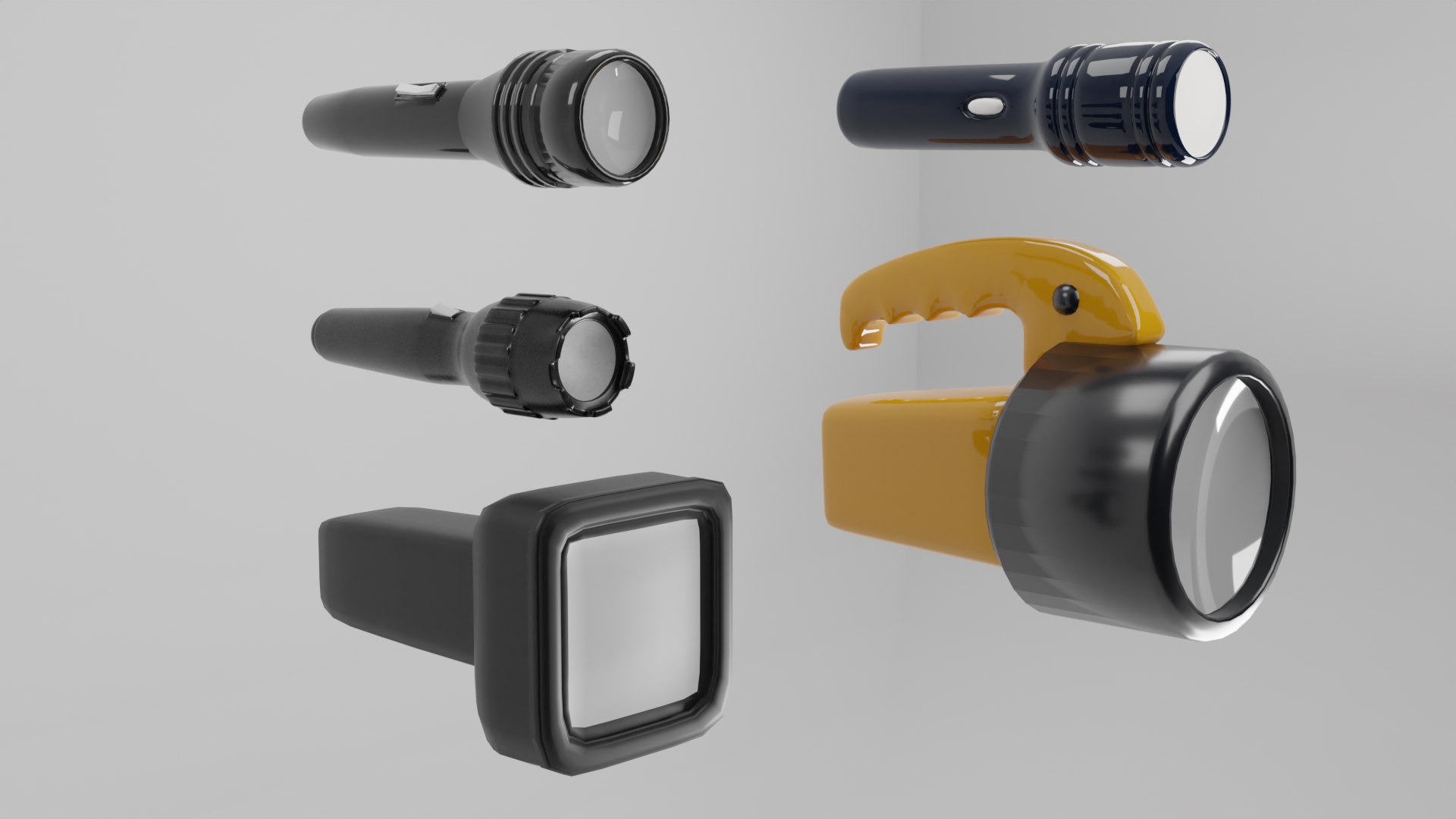 05 models of Flashlight 3D model - TurboSquid 2166735