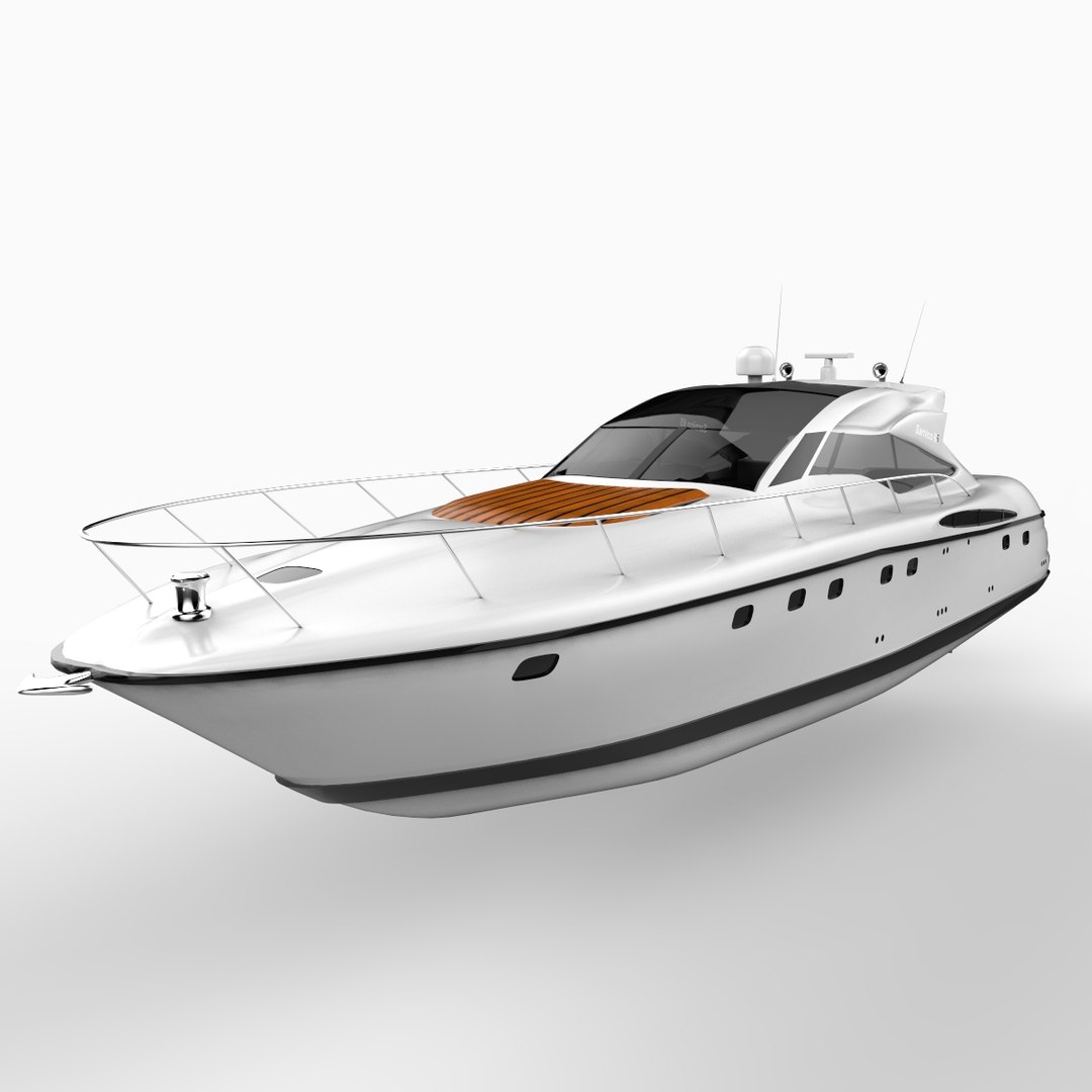 sarnico 65 yacht boat 3ds