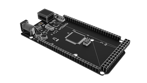 modelo 3d Arduino mega 2560 - TurboSquid 2279207