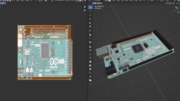 modelo 3d Arduino mega 2560 - TurboSquid 2279207