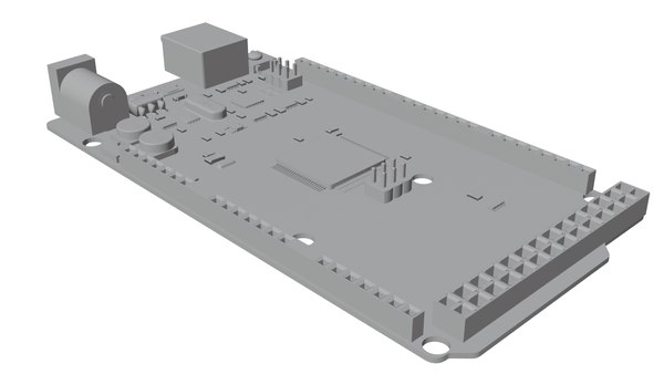 modelo 3d Arduino mega 2560 - TurboSquid 2279207