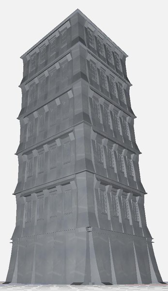 building tower 3d model