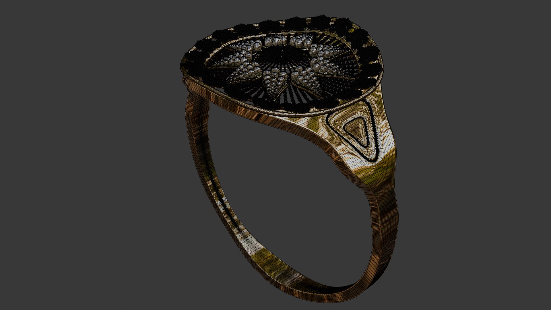 Beautiful 3d Ring Model Model - TurboSquid 2345131