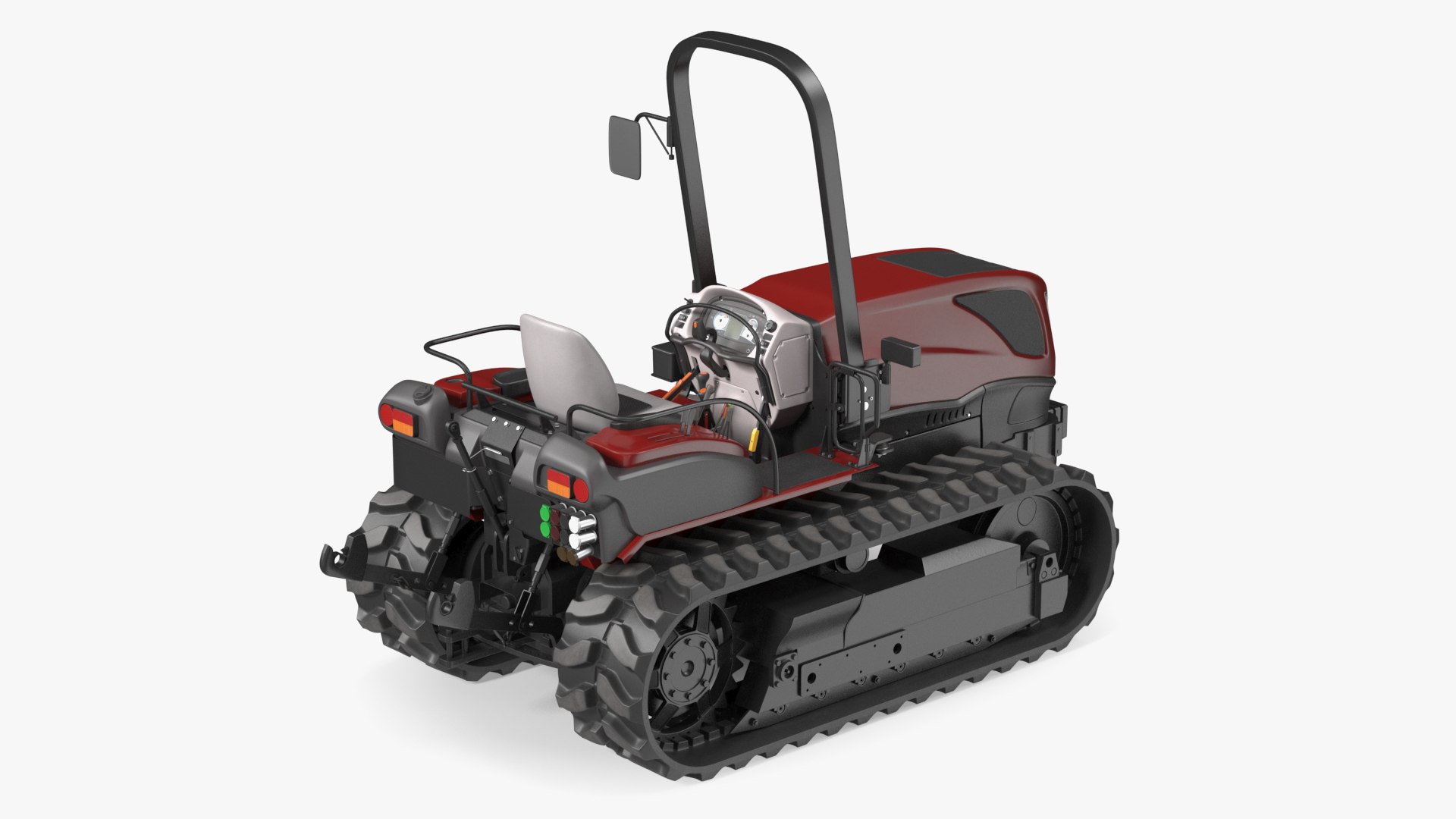 Tracked Tractor New 3D model - TurboSquid 1848599