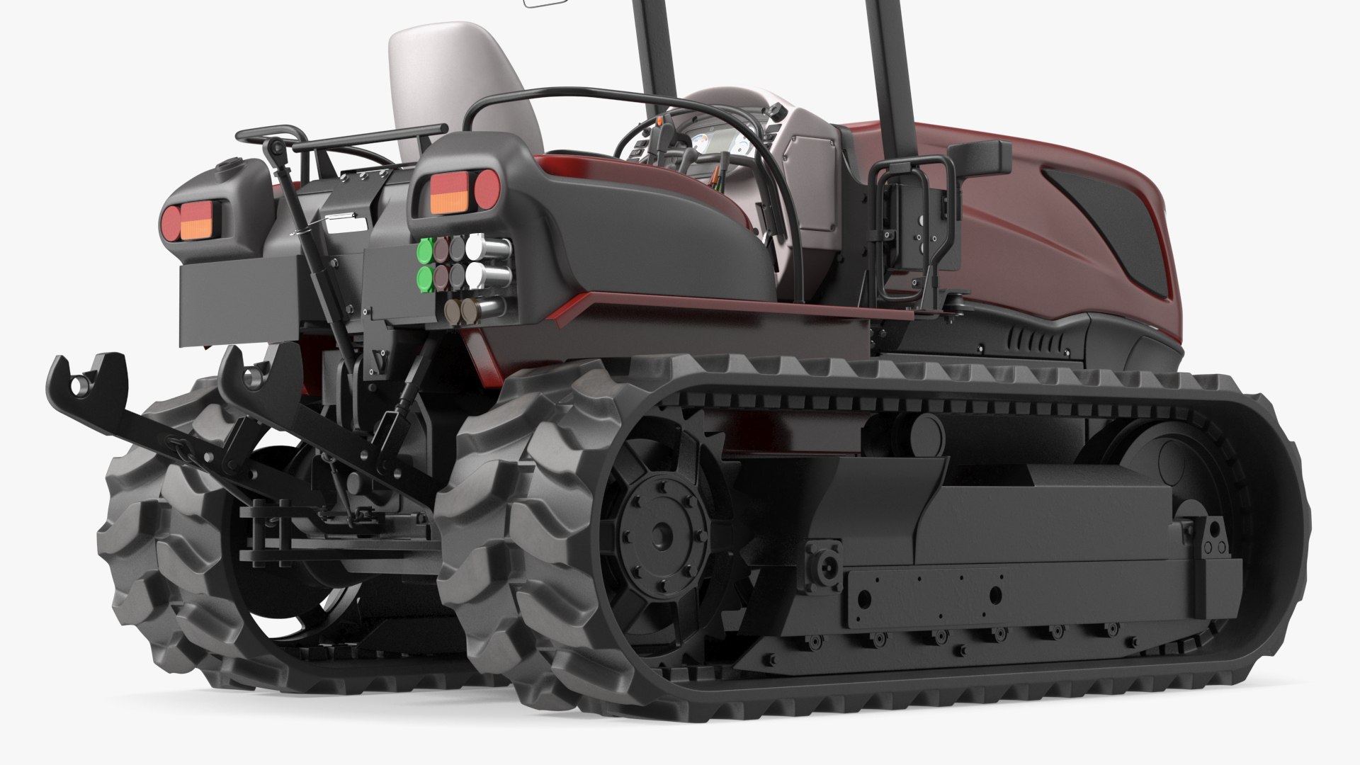 Tracked Tractor New 3D model - TurboSquid 1848599