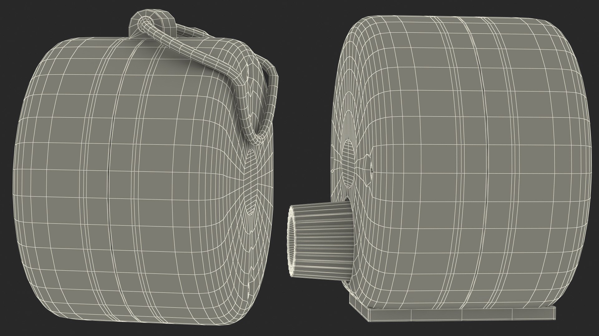 3D mechanical hand tally counter - TurboSquid 1595954