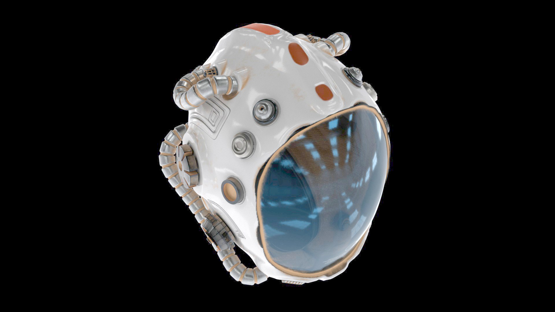 Sci Fi Helmet 3D - TurboSquid 1936452