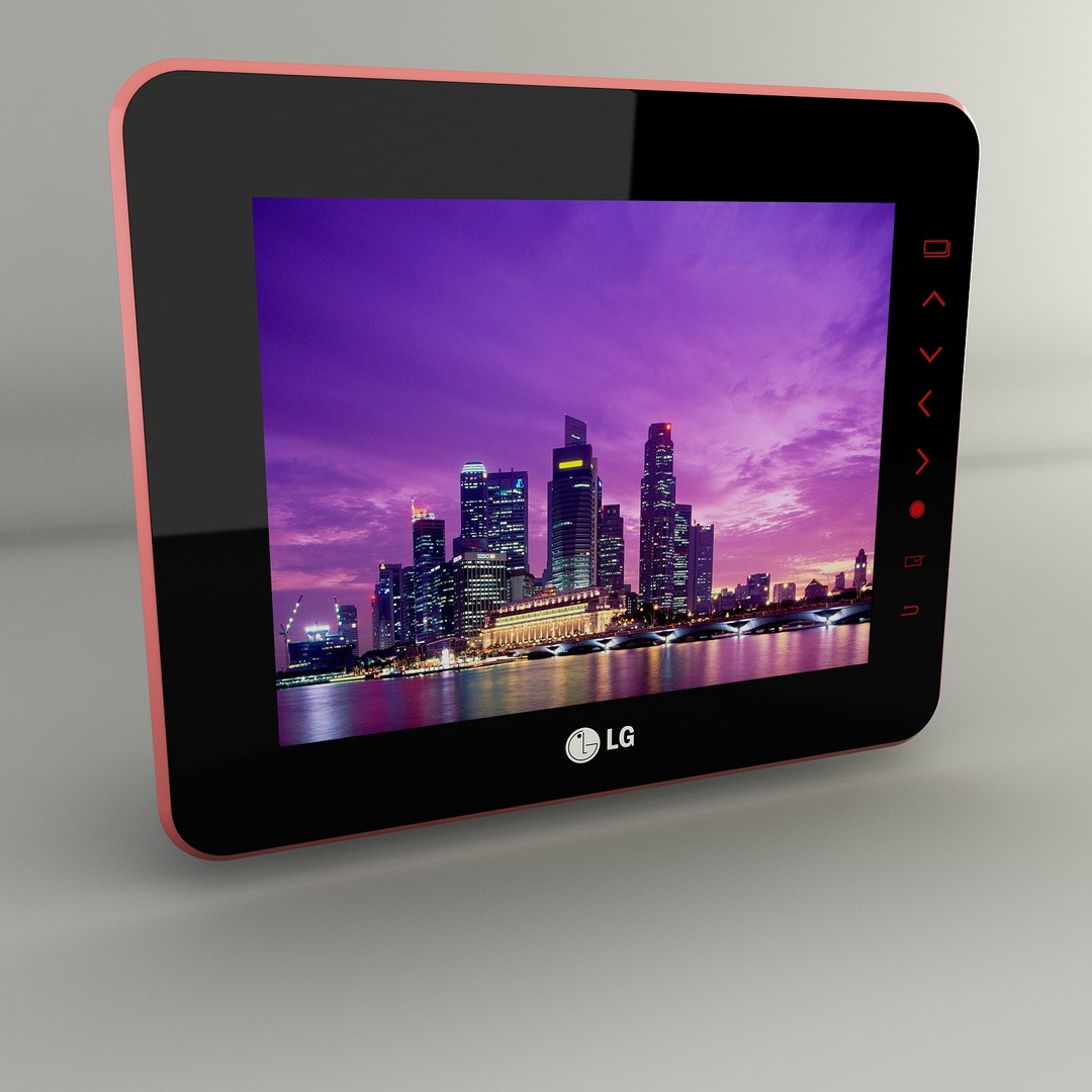 Digital Photo Frame 3d Model