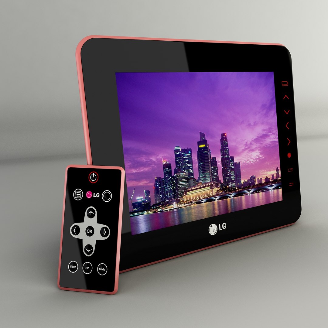 Digital Photo Frame 3d Model