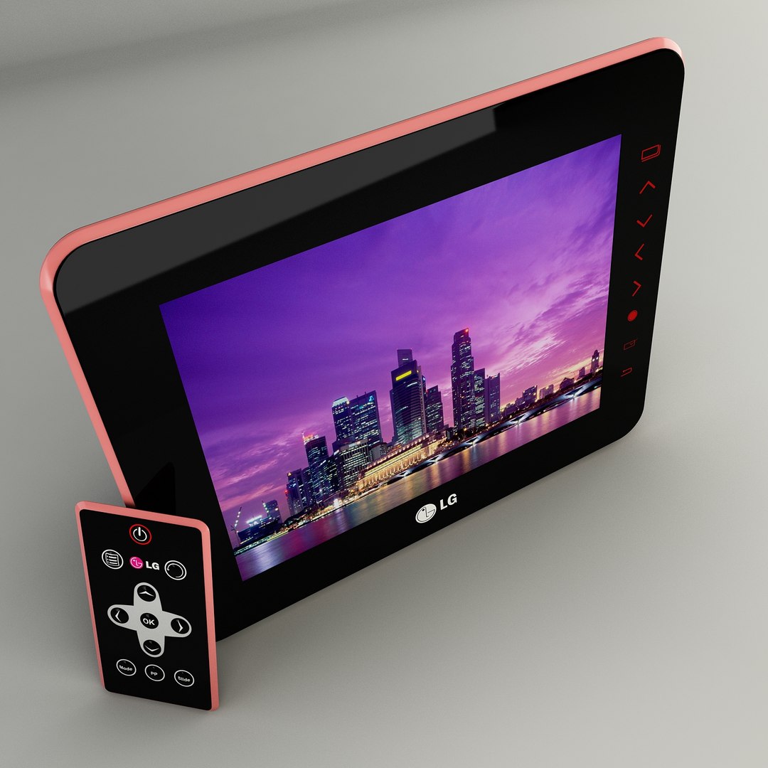 Digital Photo Frame 3d Model