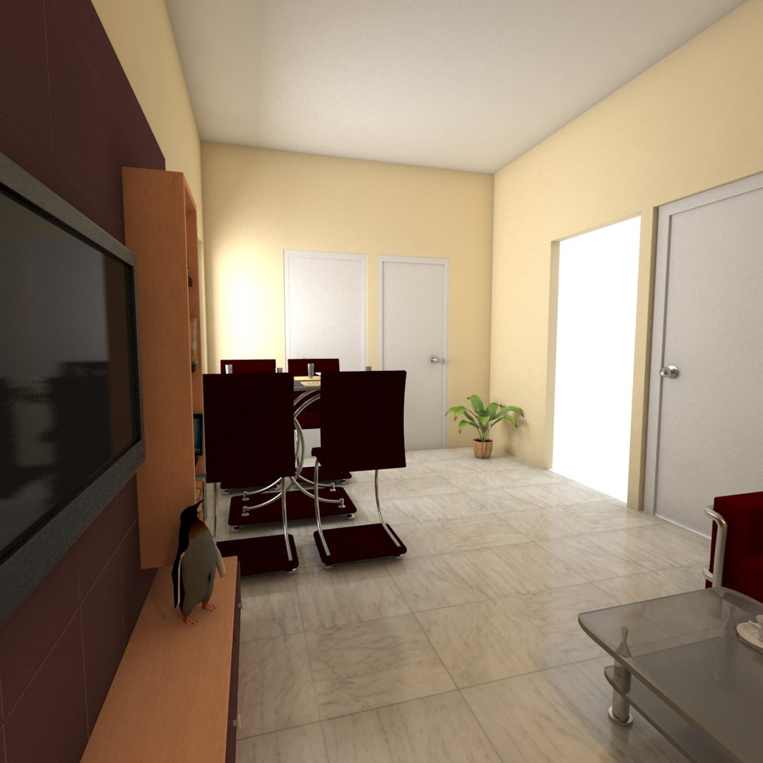 3ds Max Drawing Room
