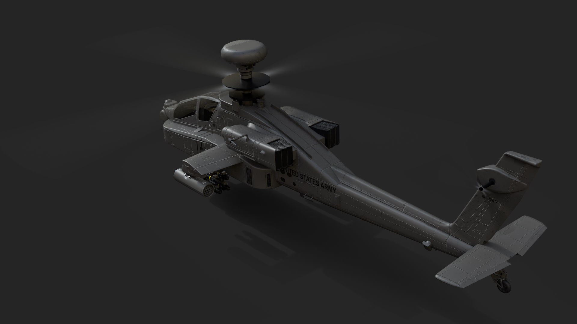 AH-64D Apache 3D Model - TurboSquid 2053302