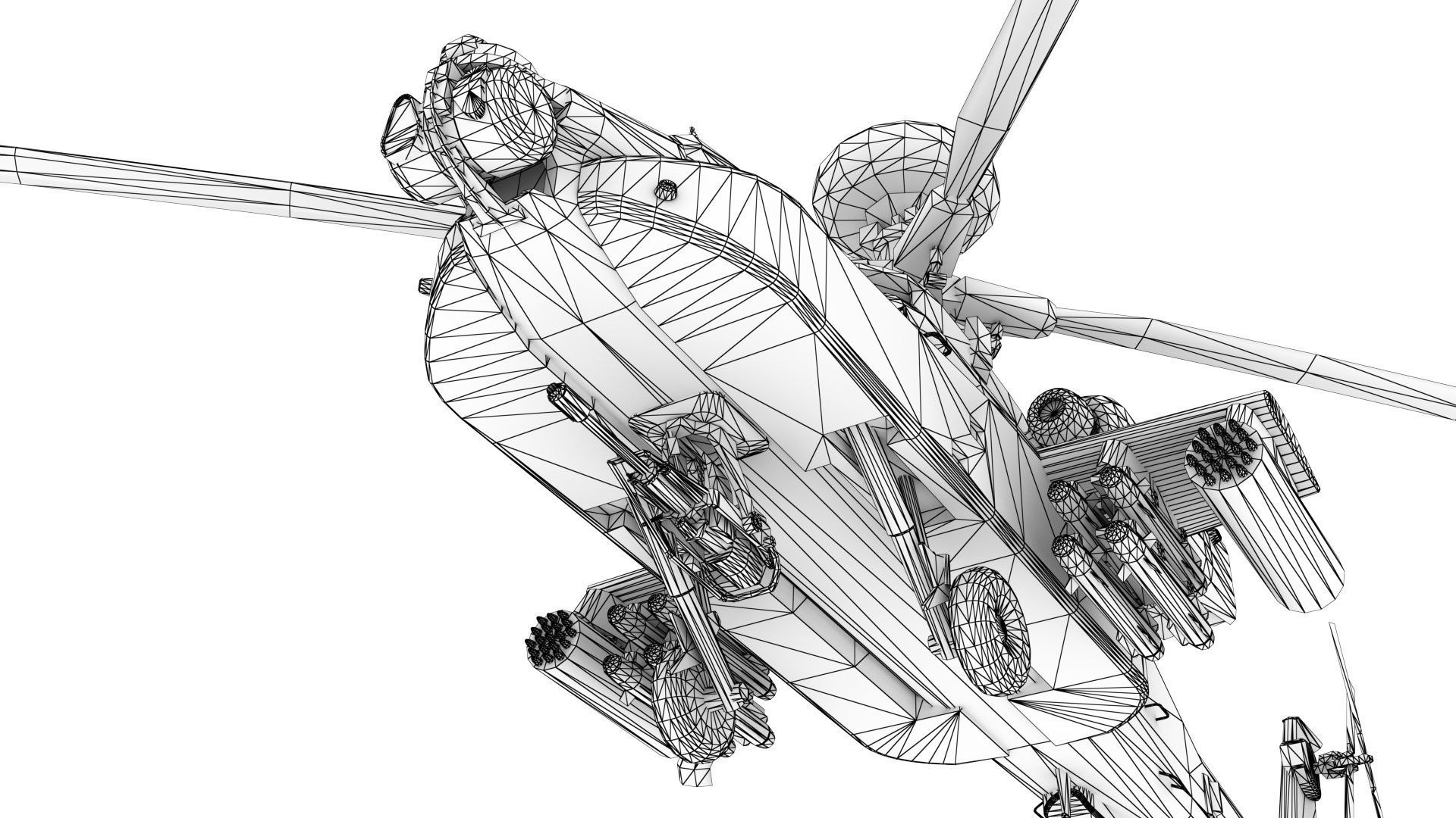 AH-64D Apache 3D Model - TurboSquid 2053302